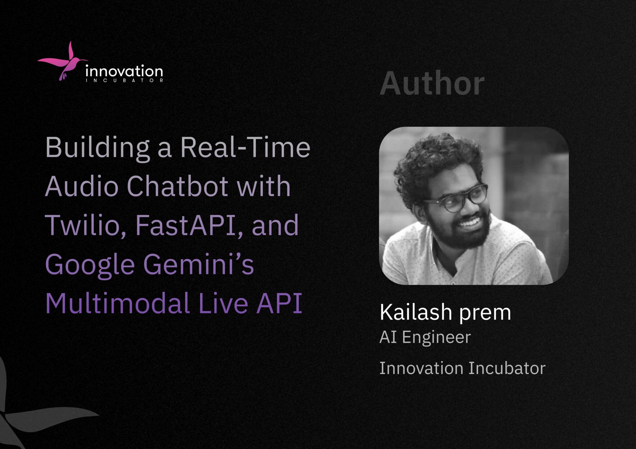 Building a Real-Time Audio Chatbot with Twilio, FastAPI, and Google ...